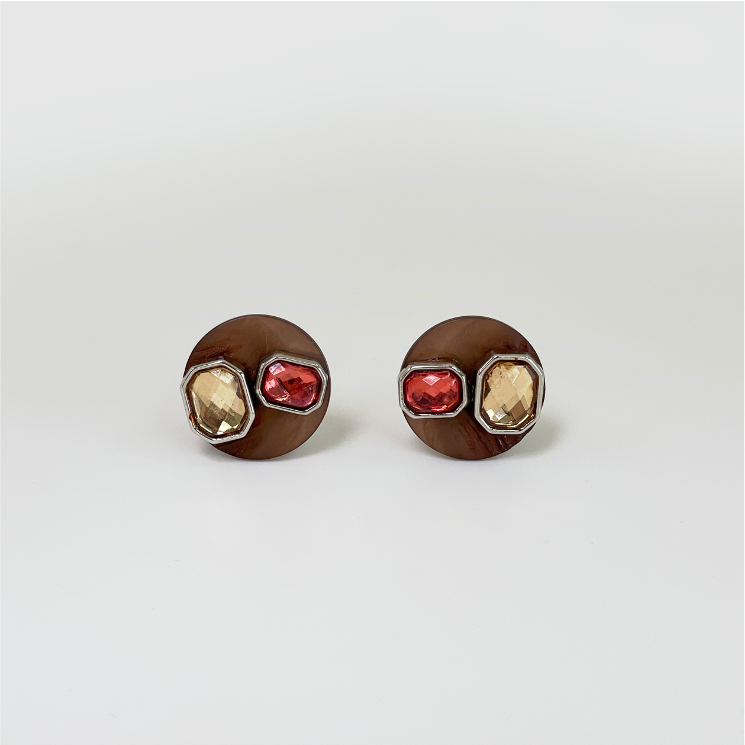 Vintage Earclips - Chiffres et constellations – Sony Chan Selects